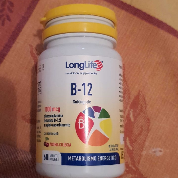 Longlife B-12 1000 mcg Review | abillion