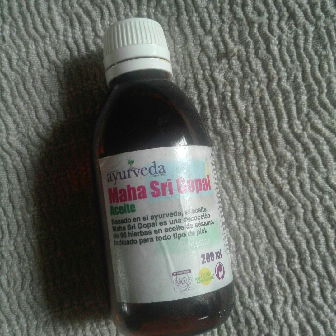Aceite Maha Sri Gopal from Ayurveda Autentico - Vegan Product Reviews ...