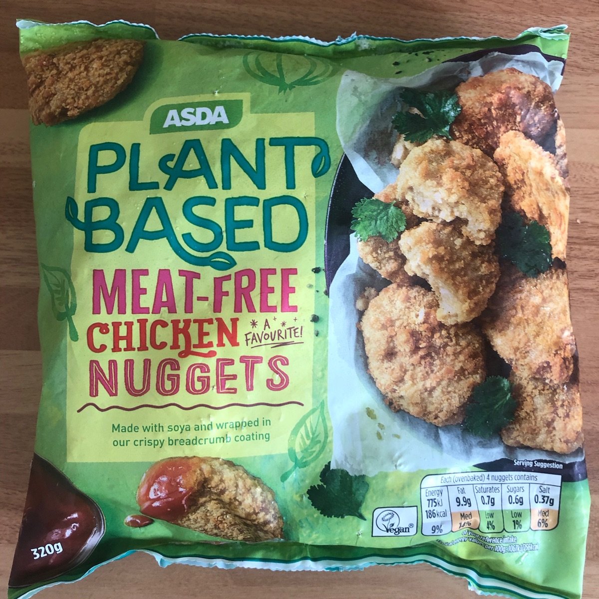 Meat Free Chicken Nuggets from ASDA - Vegan Product Reviews & Ratings ...