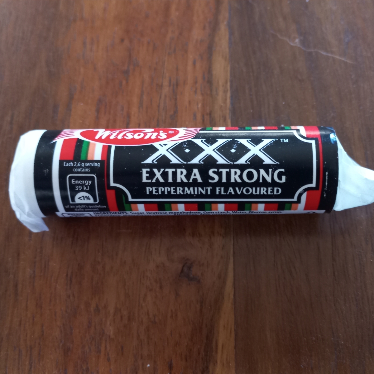 XXX Extra strong peppermint flavour from Wilson's - Vegan Product Reviews & Ratings | abillion