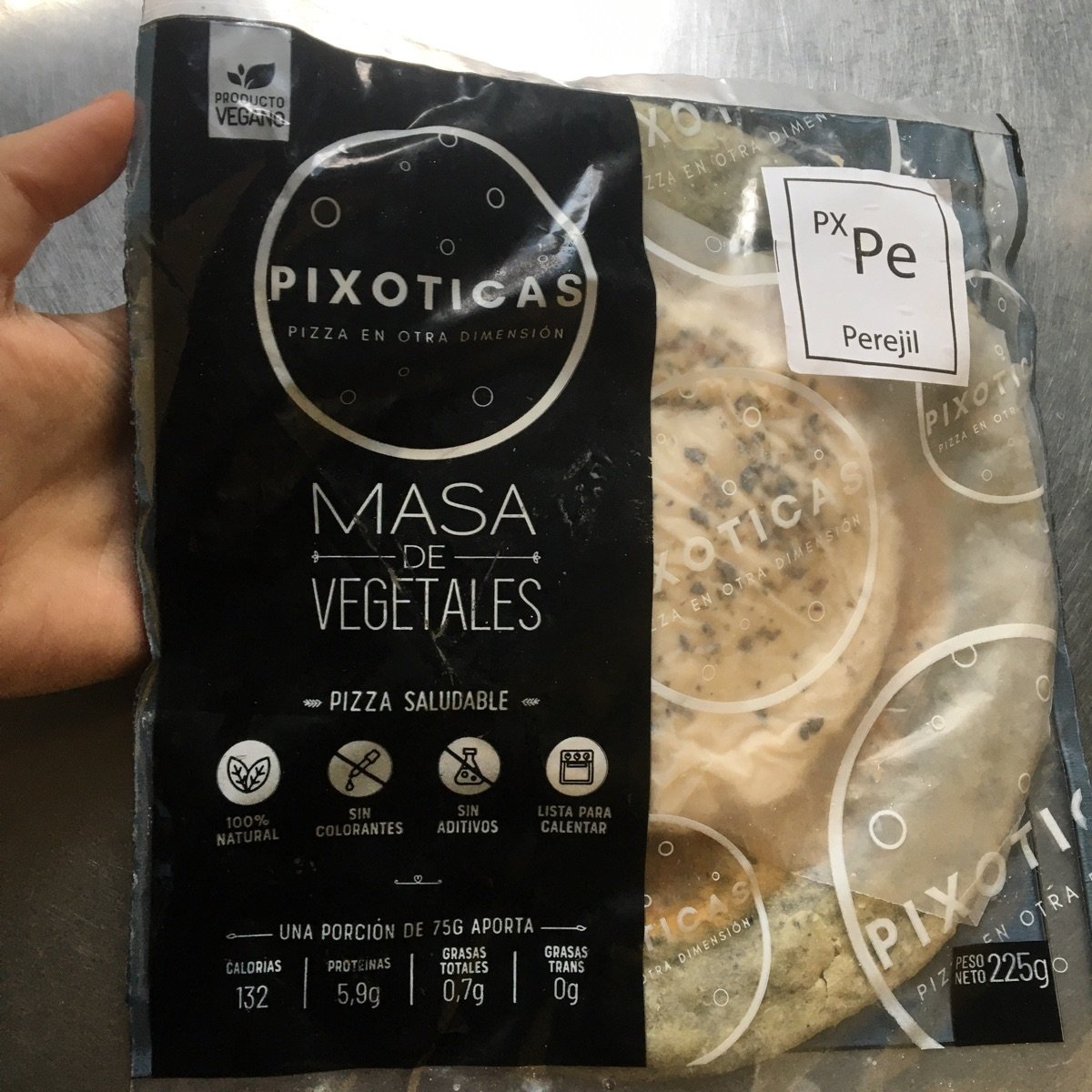 pizza de perejil from Pixoticas - Vegan Product Reviews & Ratings ...