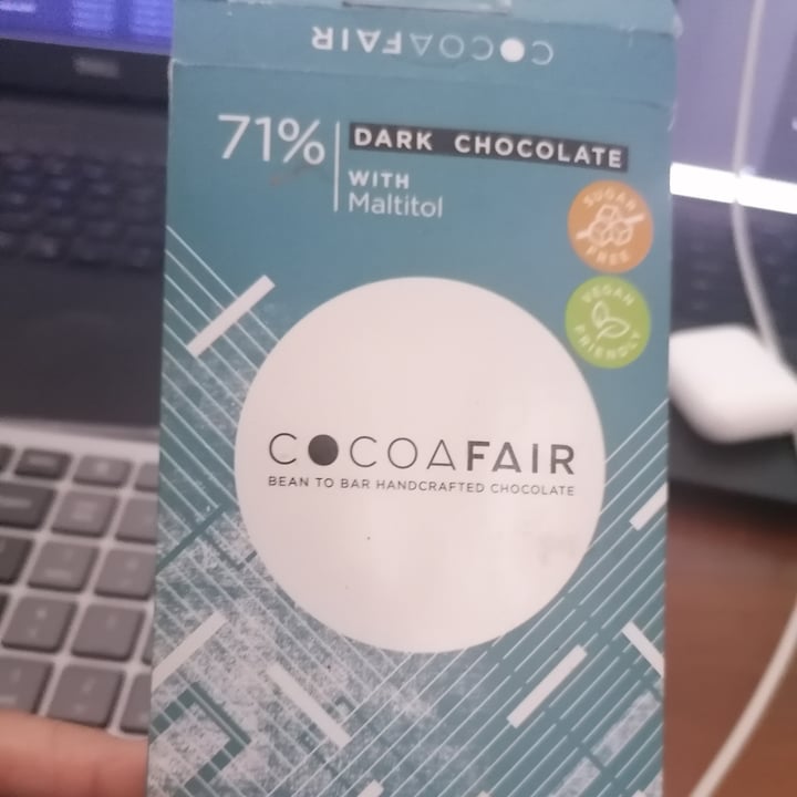 Cocoafair 71% Dark Chocolate with Maltitol Review | abillion
