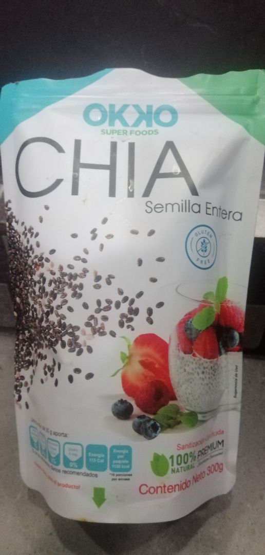Chía Semilla Entera from Okko Super Foods - Vegan Product Reviews ...