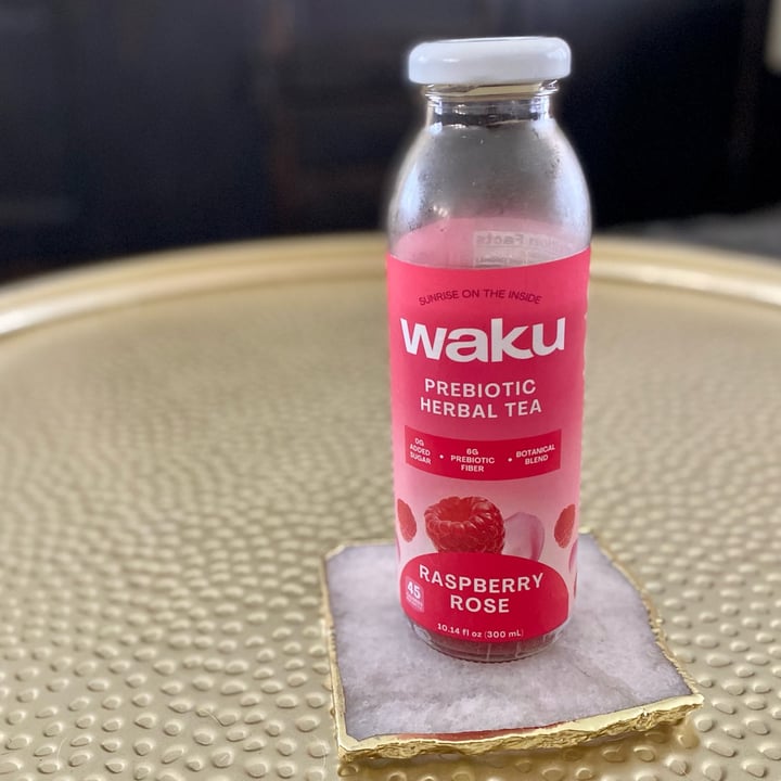 Waku Raspberry Rose Prebiotic Herbal Tea Review | abillion