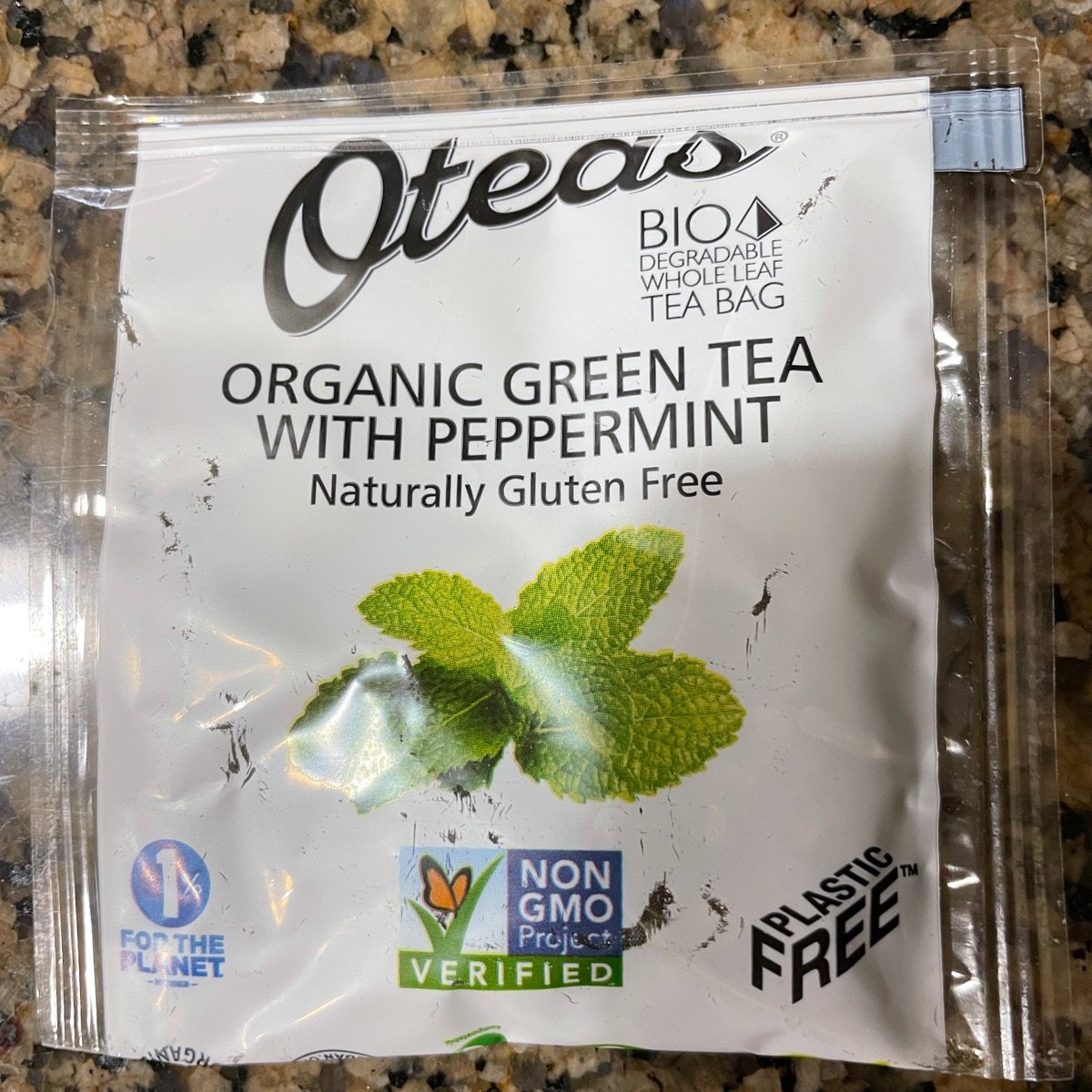 Organic green tea with peppermint from Oteas - Vegan Product Reviews ...