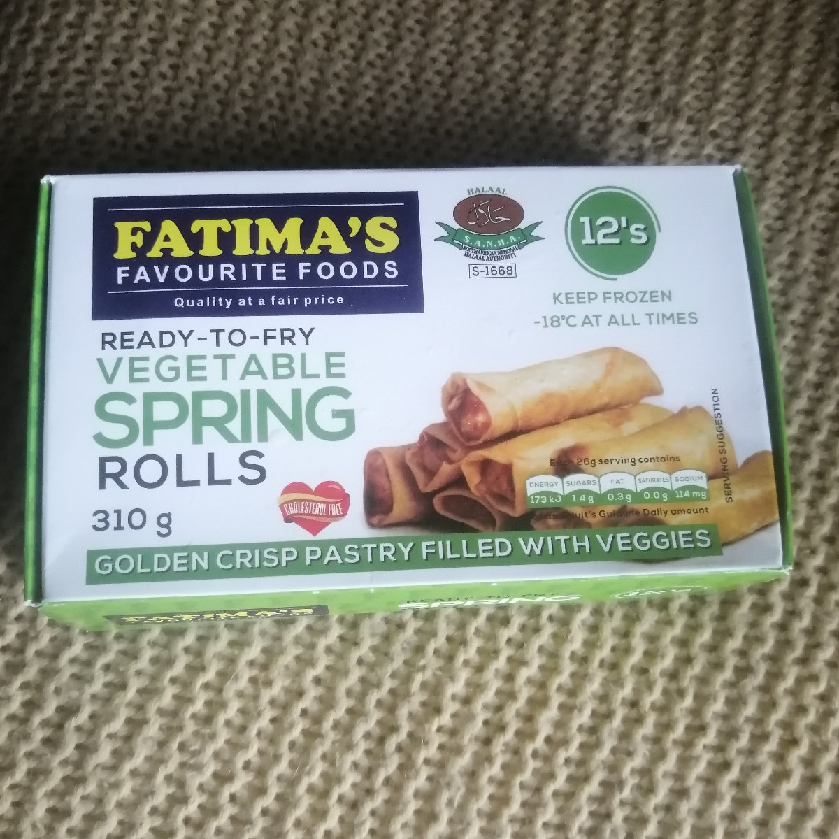 Vegetable Spring Rolls from Fatima's Favourite Foods - Vegan Product ...
