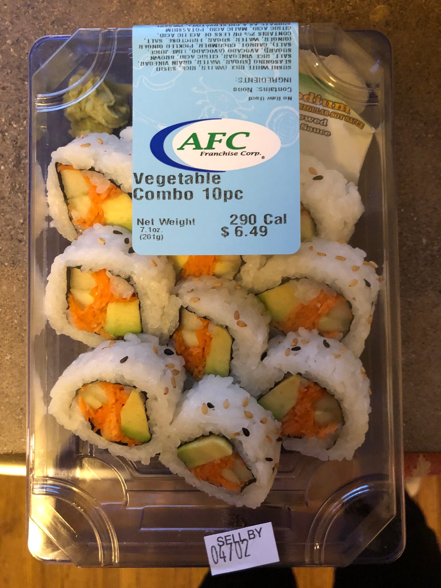 AFC Vegetable combo roll Reviews | abillion