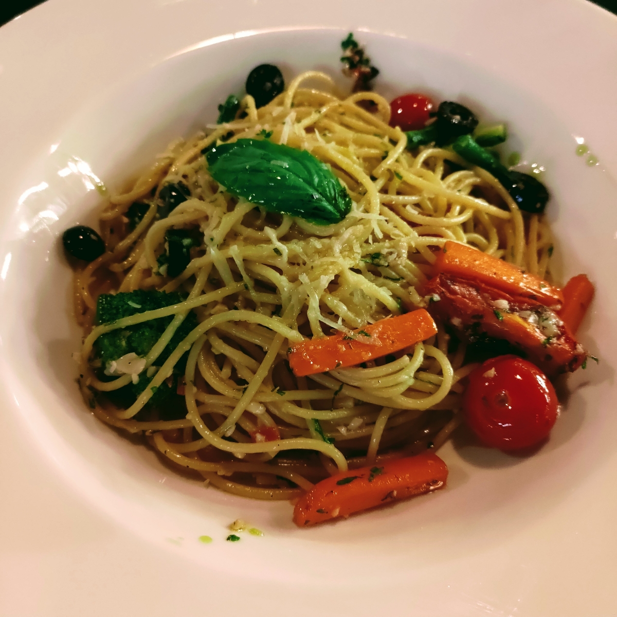 Spaghetti Aglio Olio e Peperoncino at Toscano Pune Koregaon Park ...