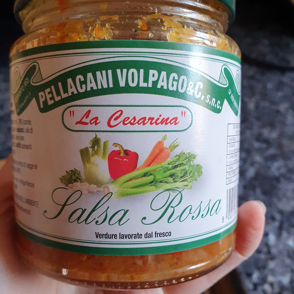 Salsa rossa from Pellacani volpago - Vegan Product Reviews & Ratings ...