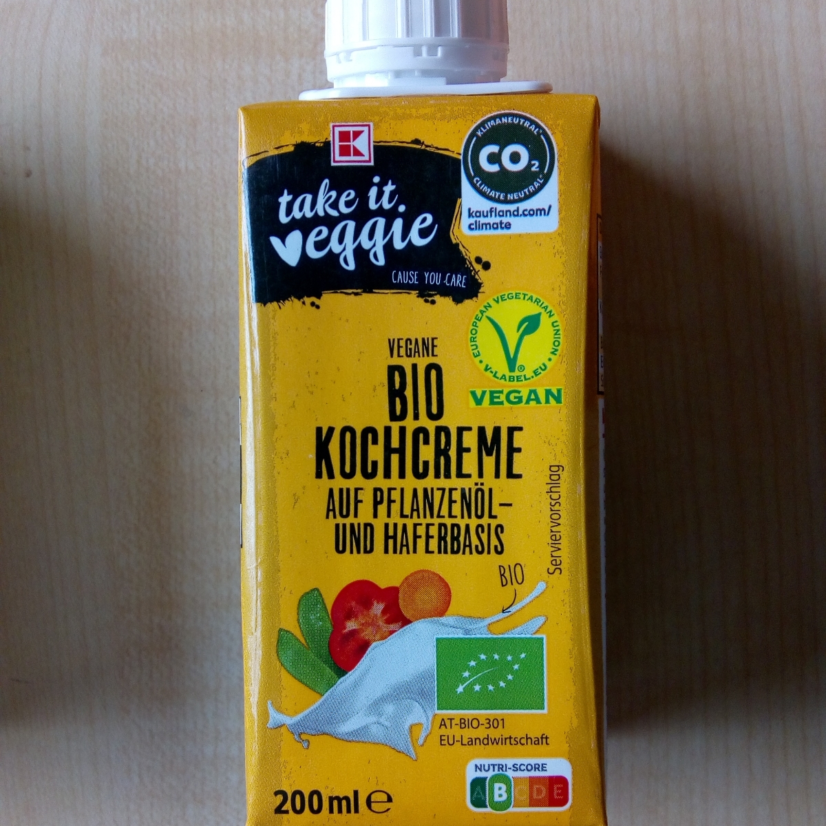 Bio Kochcreme from Kaufland Take it Veggie - Vegan Product Reviews ...