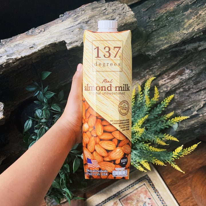 137 degrees 137 degrees original unsweetened almond milk Review | abillion