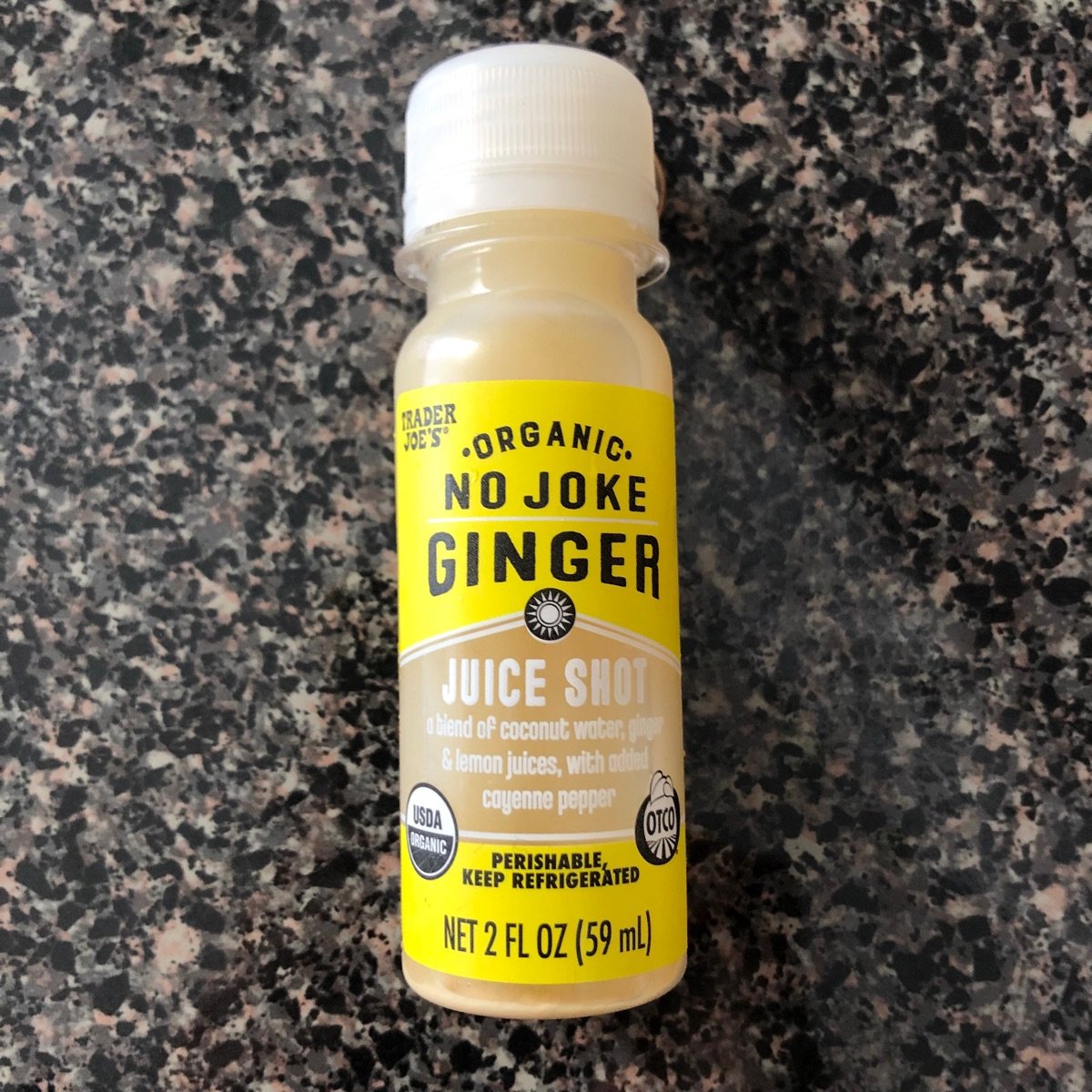 Trader Joe's Organic No Joke Ginger Juice Shot Reviews | abillion