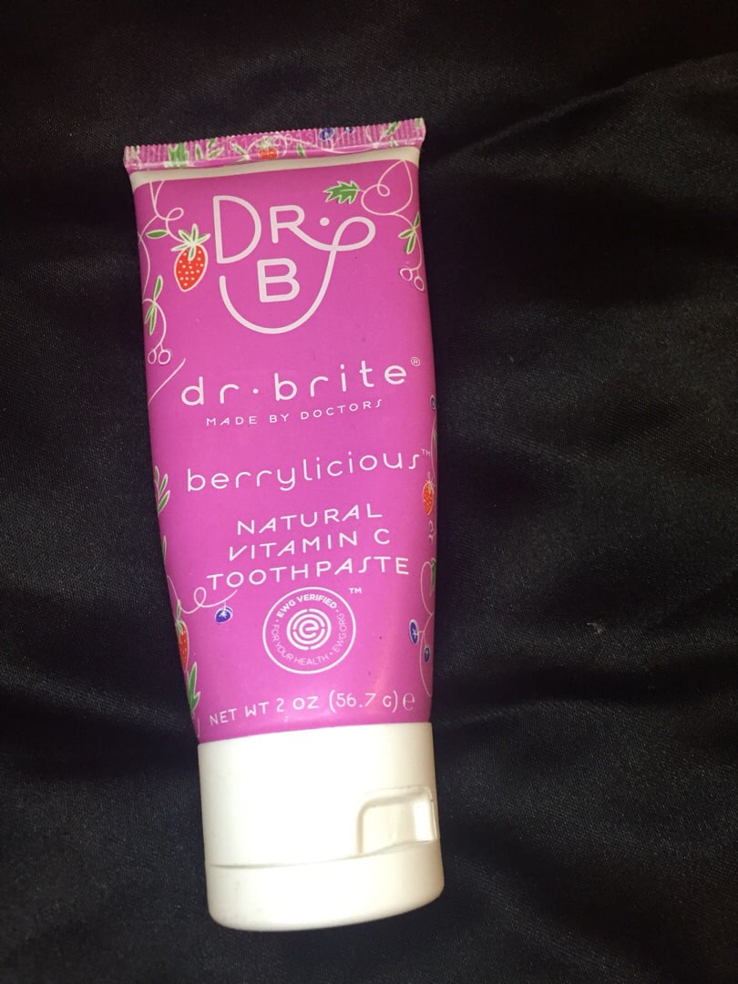 Berrylicious Natural Vitamin C Toothpaste from Dr Brite - Vegan Product ...