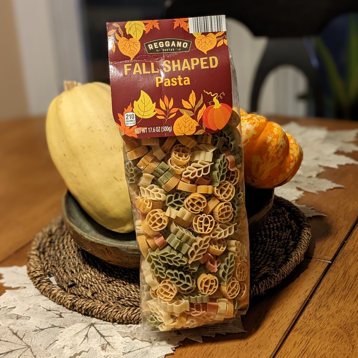 Fall Shaped Pasta from Reggano - Vegan Product Reviews & Ratings | abillion