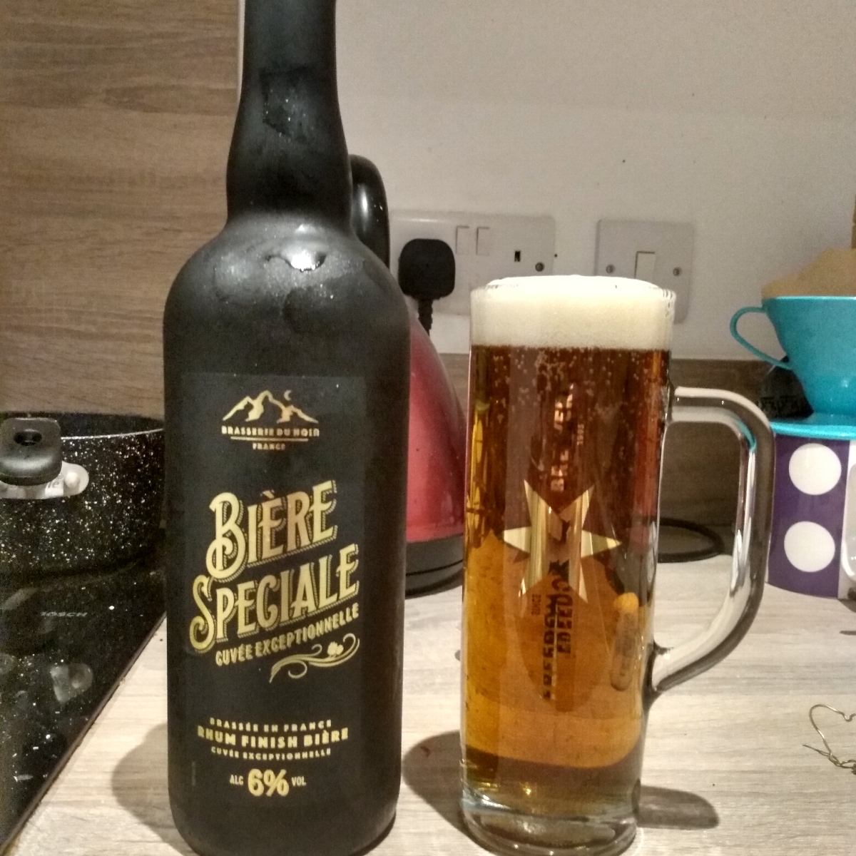 Bière speciale from Brasserie du noir - Vegan Product Reviews & Ratings ...