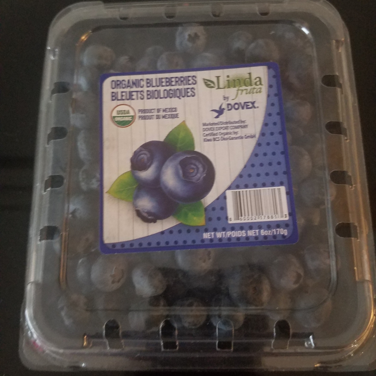Organic Blueberries from linda fruta by dovex - Vegan Product Reviews ...