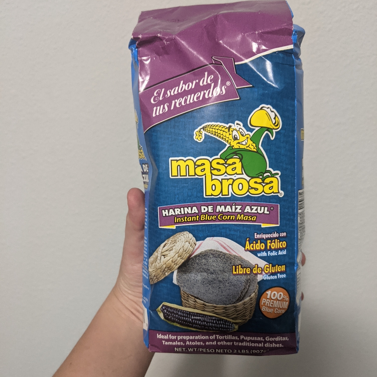 Harina De Maiz Azul from Masa brosa - Vegan Product Reviews & Ratings ...