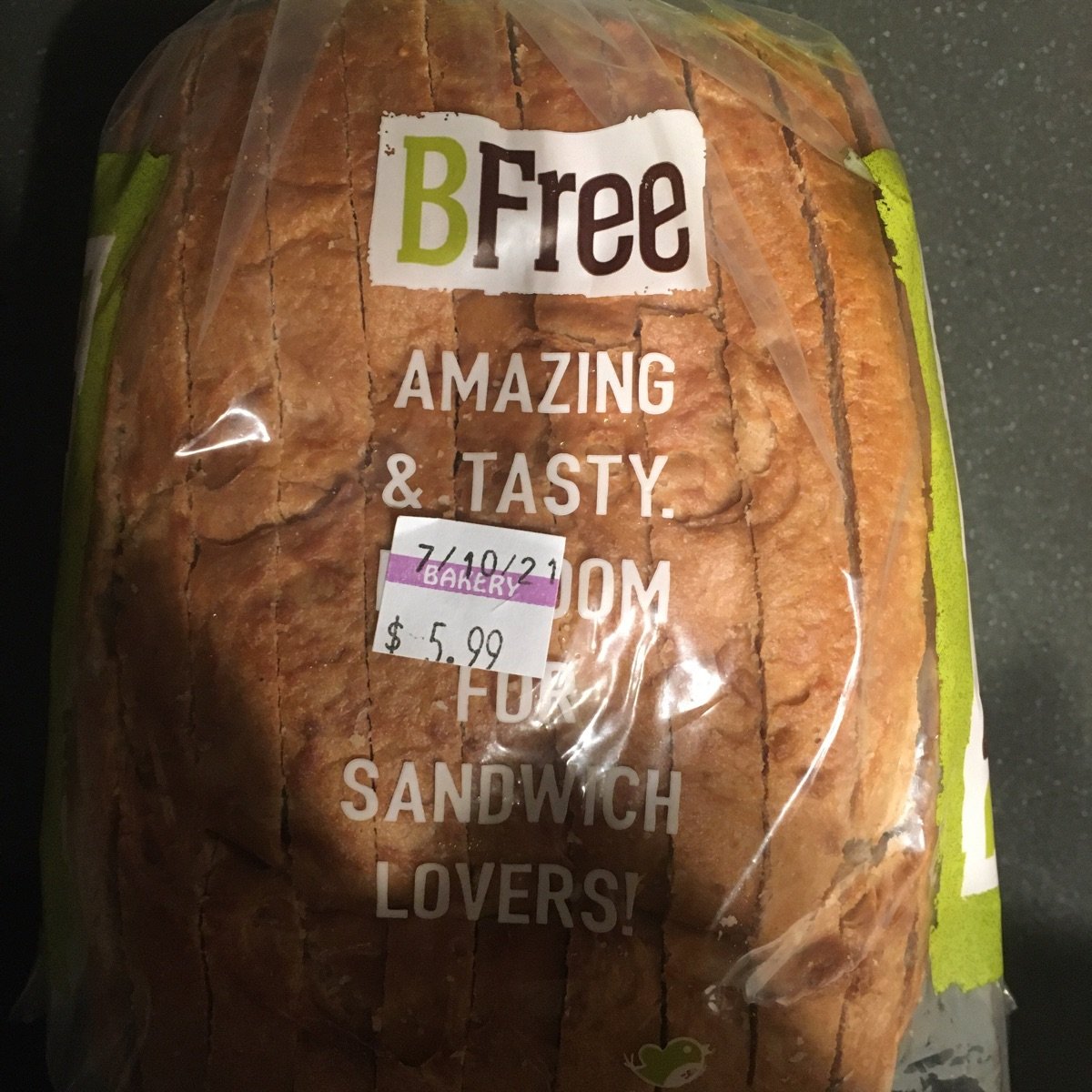 Gluten Free White Bread from BFree - Vegan Product Reviews & Ratings ...