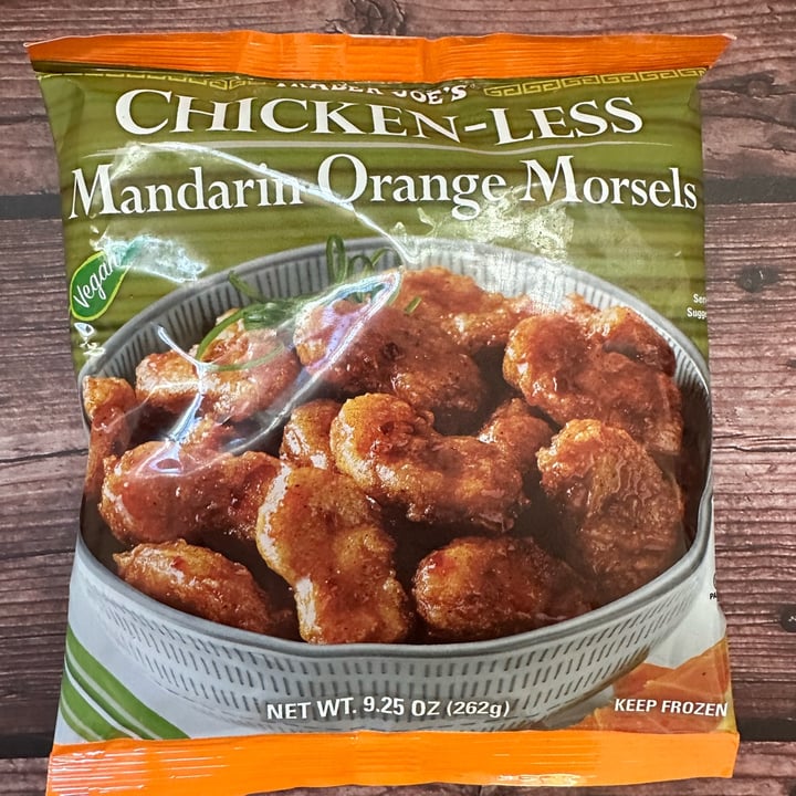 Trader Joe's Chicken-less Mandarin Orange Morsels Review | abillion