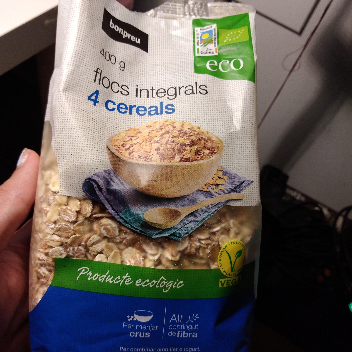 flocs integrals 4 cereals from Bonpreu - Vegan Product Reviews ...
