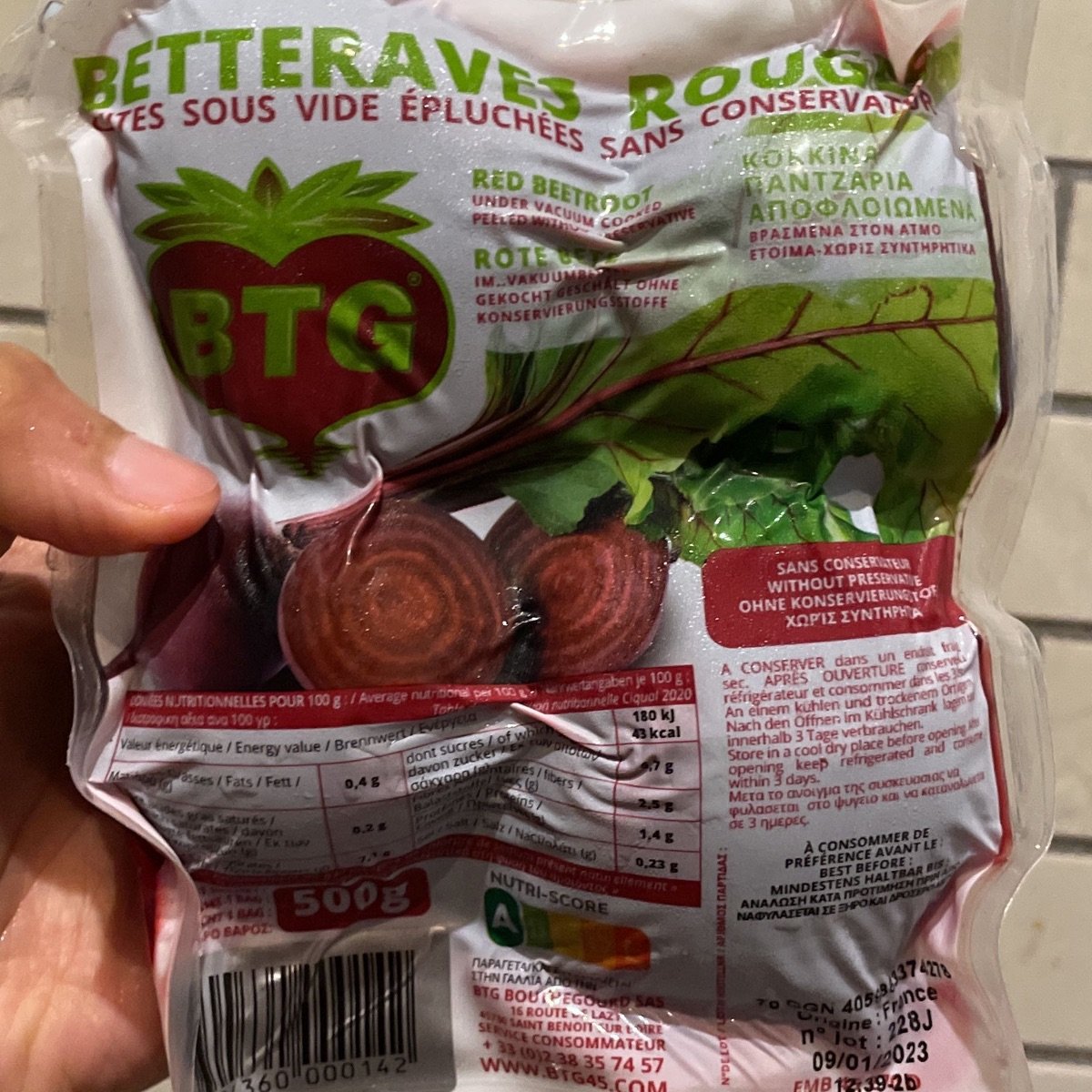 Red Beetroot from Betteraves Rouge - Vegan Product Reviews & Ratings | abillion