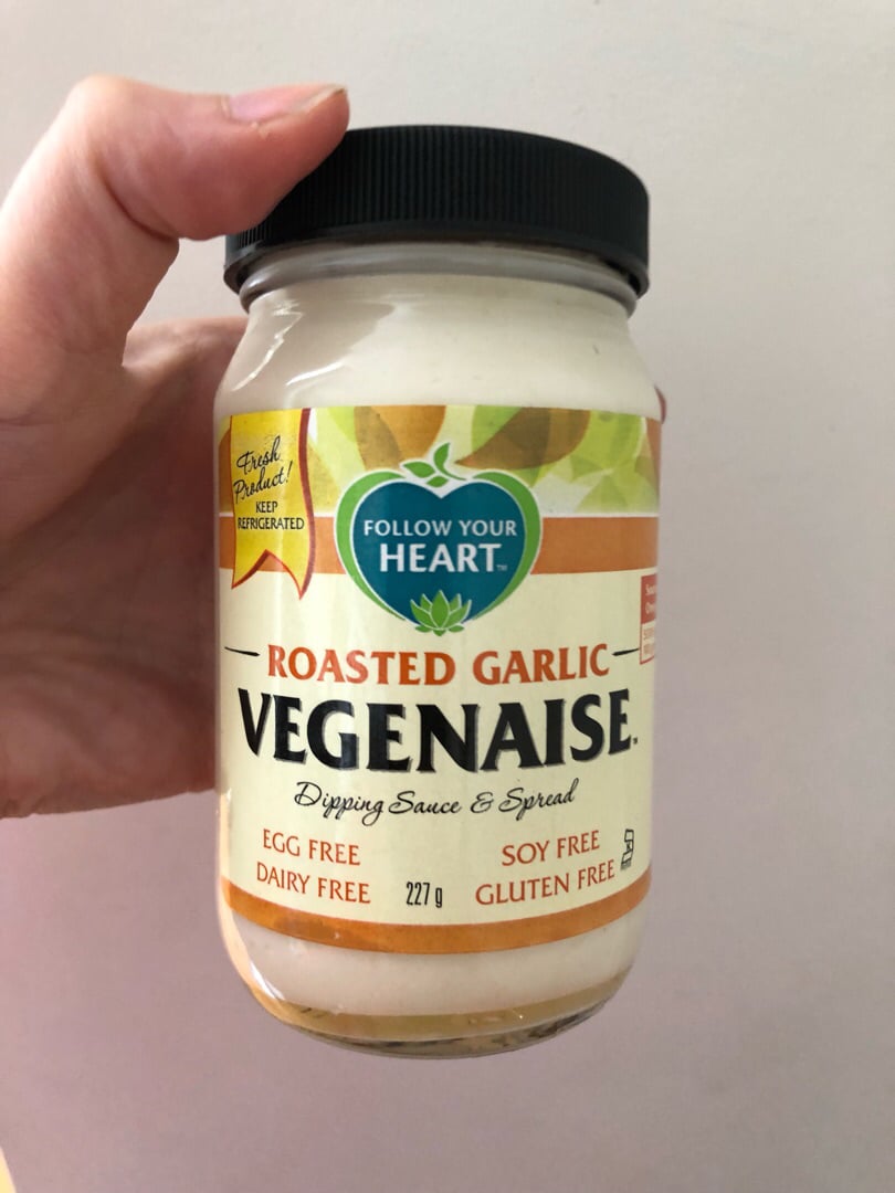 Roasted Garlic Vegenaise from Follow Your Heart - Vegan Product Reviews ...