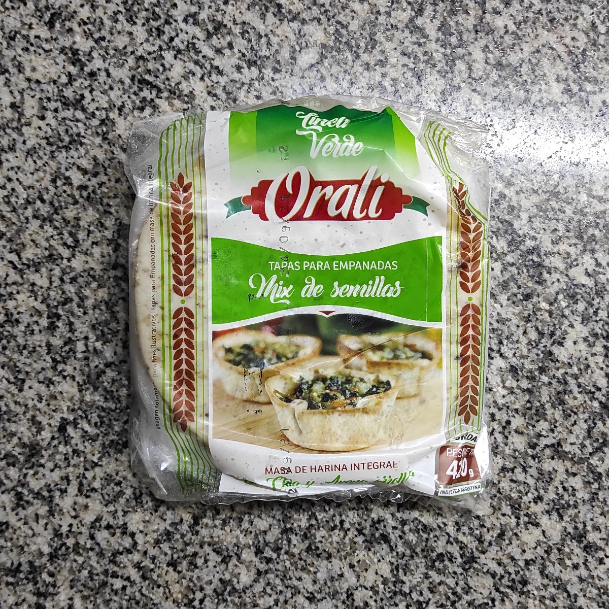 Tapa para Empanada Mix de Semillas from Orali - Vegan Product Reviews ...