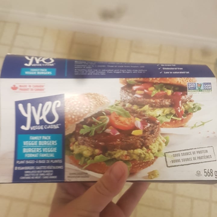 Yves Veggie Cuisine Family Pack Veggie Burgers Review | abillion