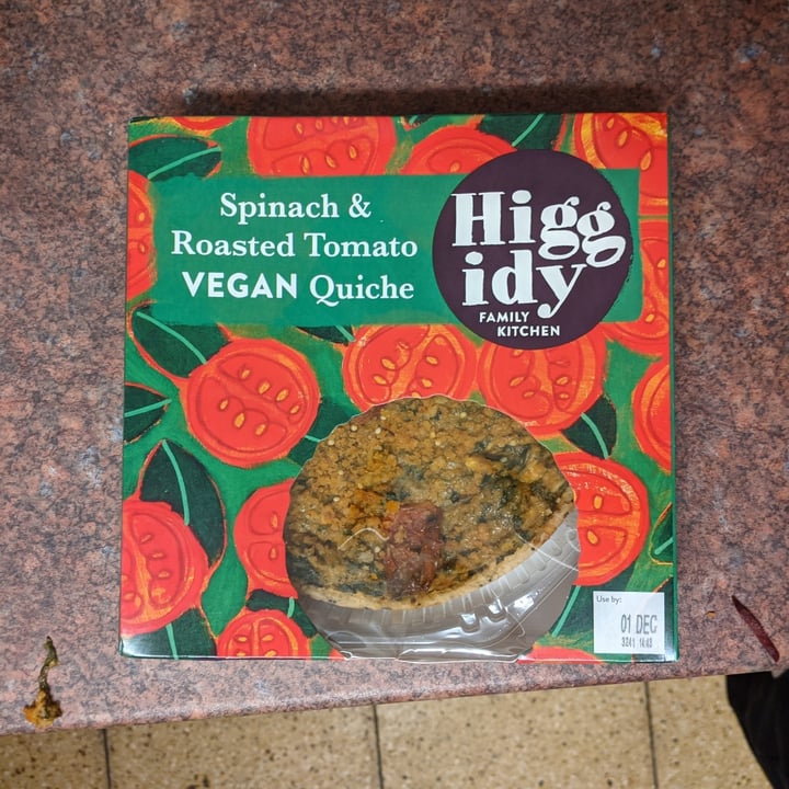 Higgidy Spinach & Tomato Quiche Review | abillion