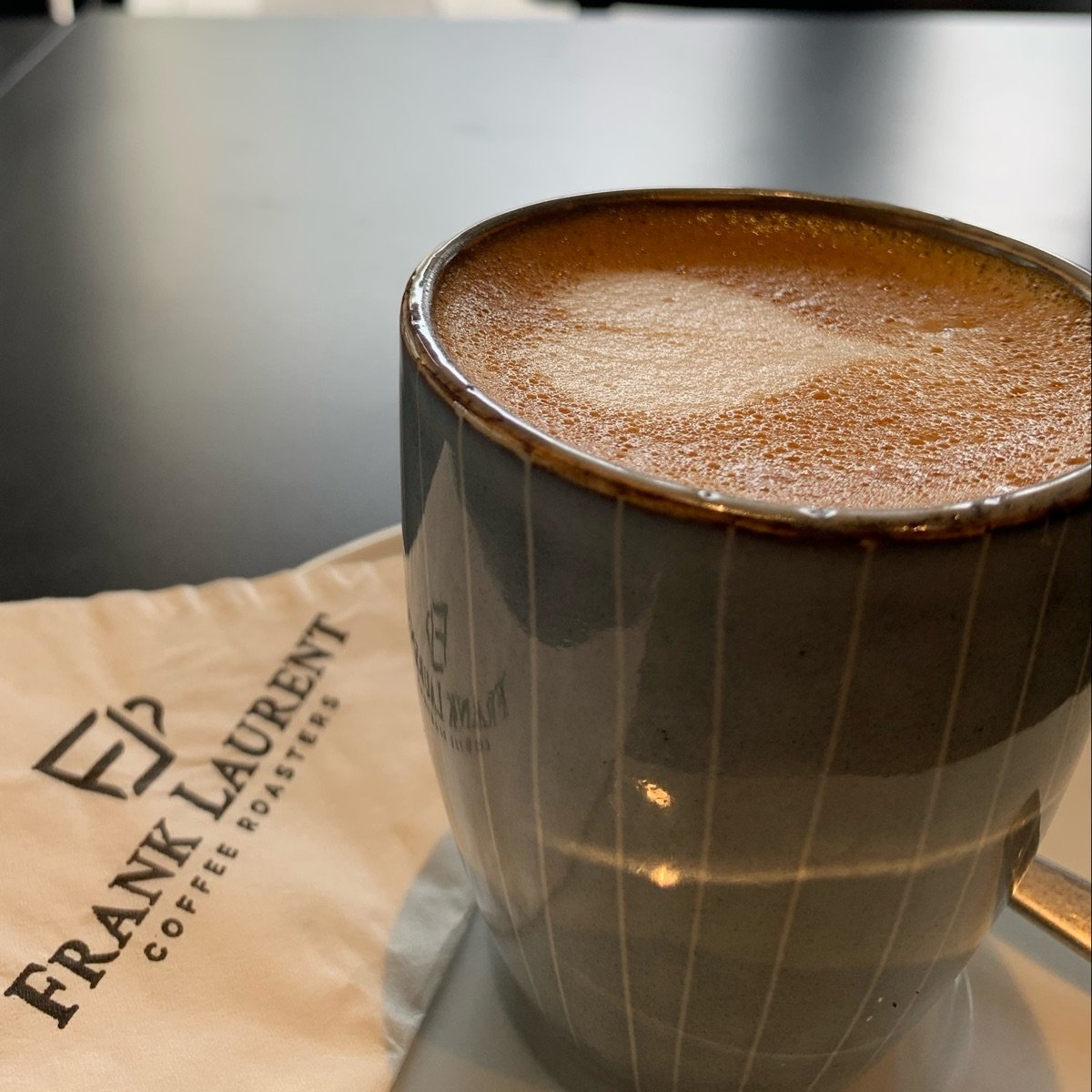 Piccolo Cafe Latte at Frank Laurent Coffee Roasters ( Macalister Hotel ...