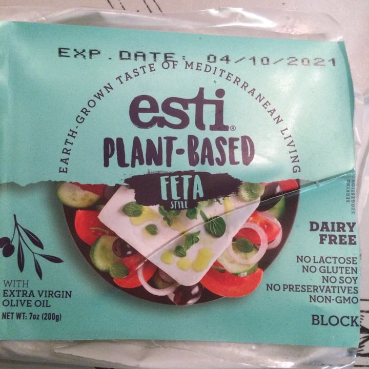 Esti Plant Based Feta Review | abillion