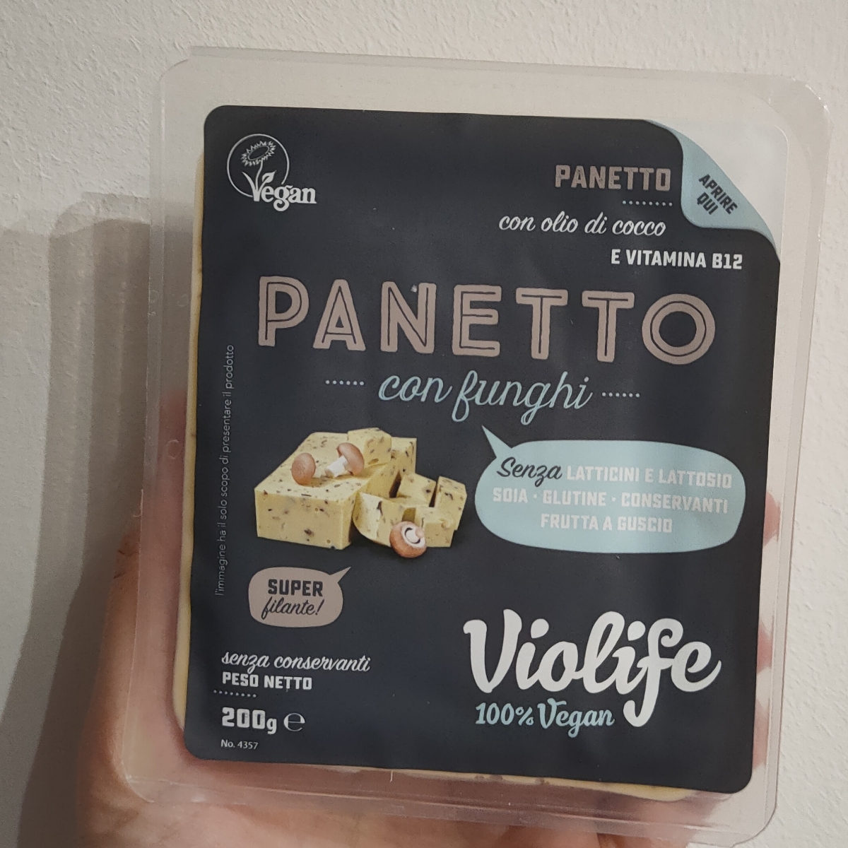 Panetto con funghi from Violife - Vegan Product Reviews & Ratings ...