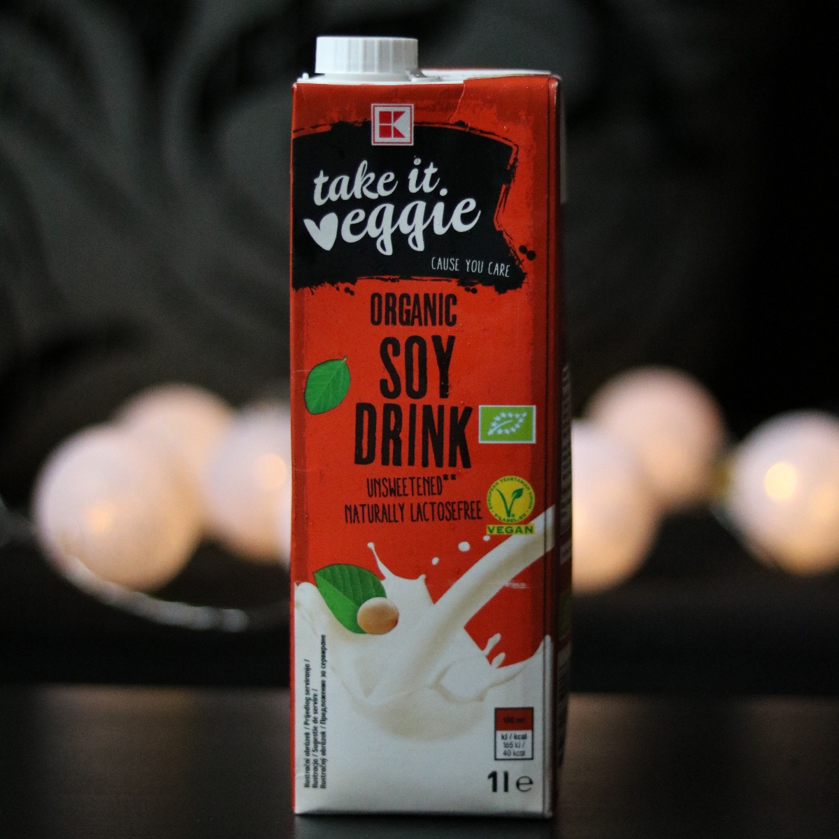 Organic Soy Drink - Unsweetened from Kaufland Take it Veggie - Vegan ...