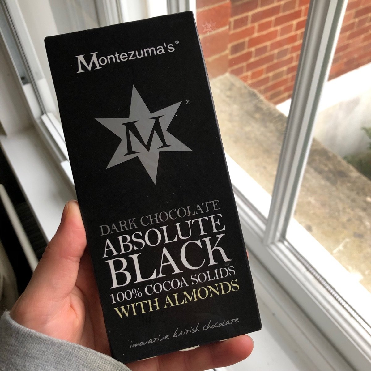 100% Cocoa Solids Dark Chocolate: Absolute Black with Almonds from ...