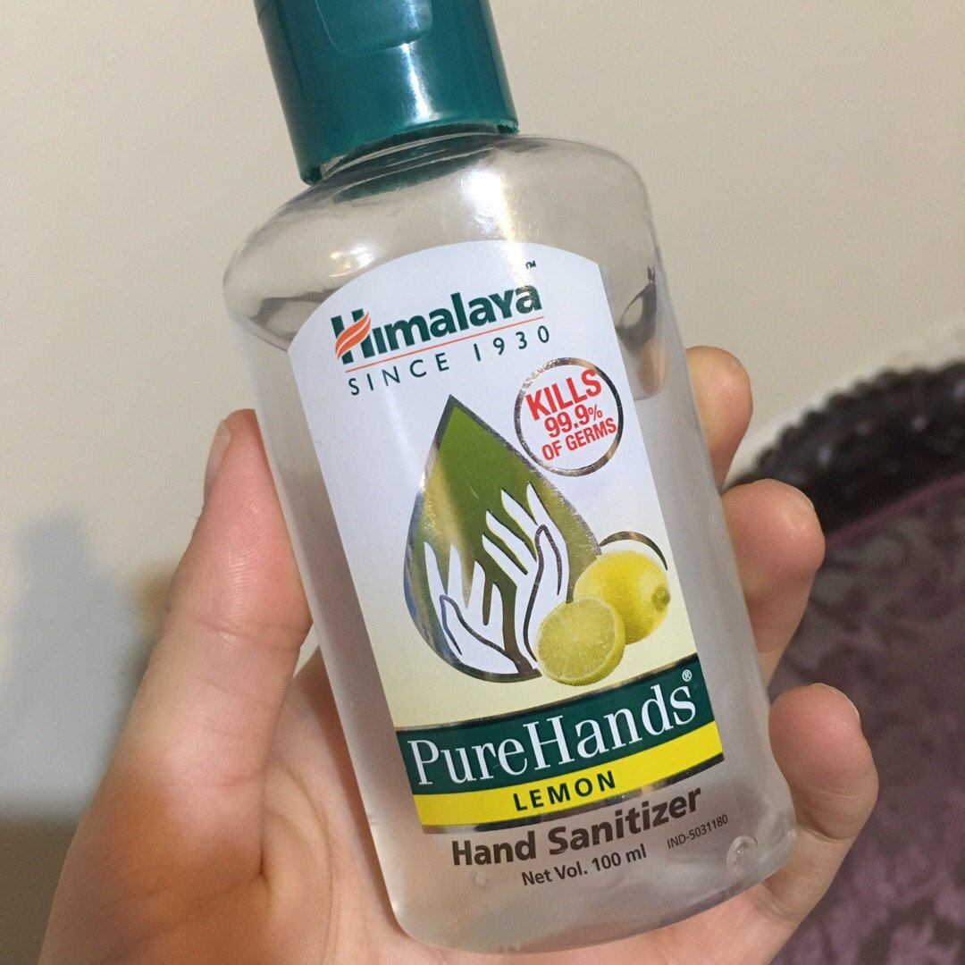 Purehands Lemon Hand Sanitizer from Himalaya Herbals - Vegan Product ...