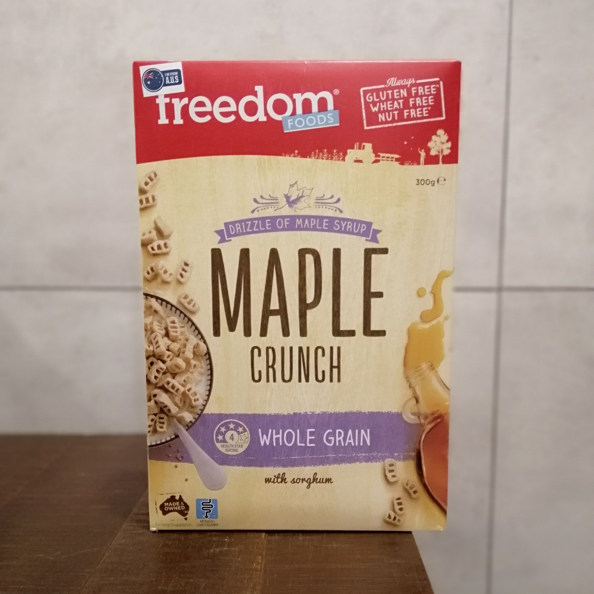 Maple Crunch from Freedom Foods - Vegan Product Reviews & Ratings ...