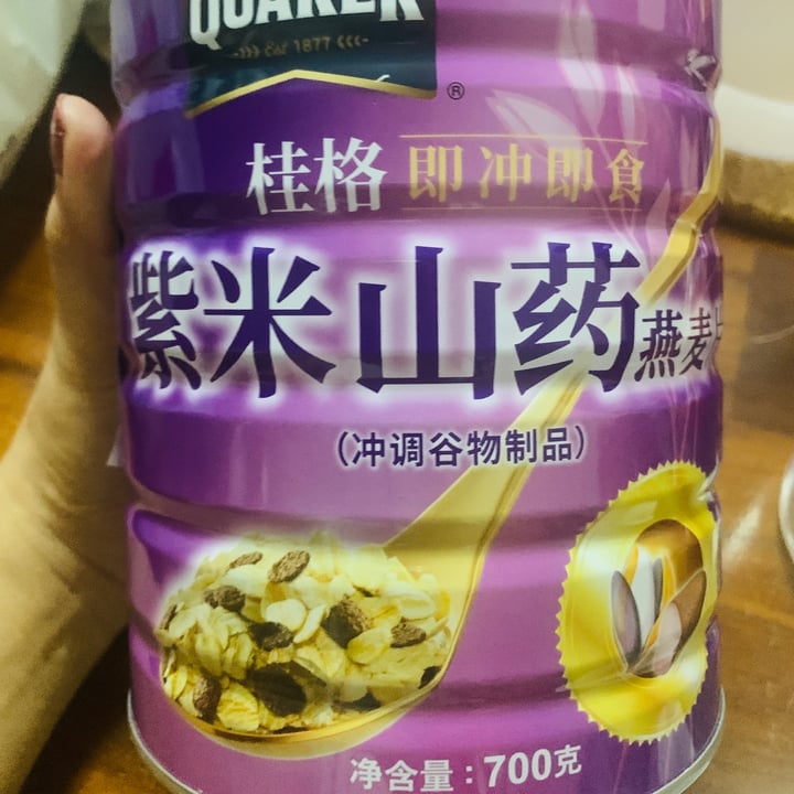 Quaker Purple Rice Chinese Yam Oats Review | abillion