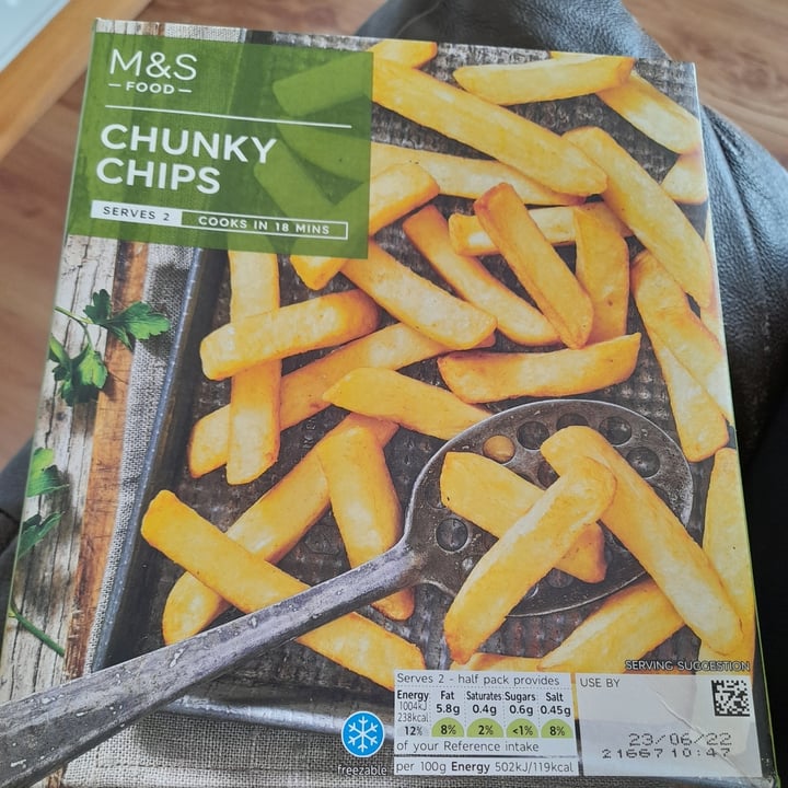 Marks & Spencer Food (M&S) chunky chips Review | abillion