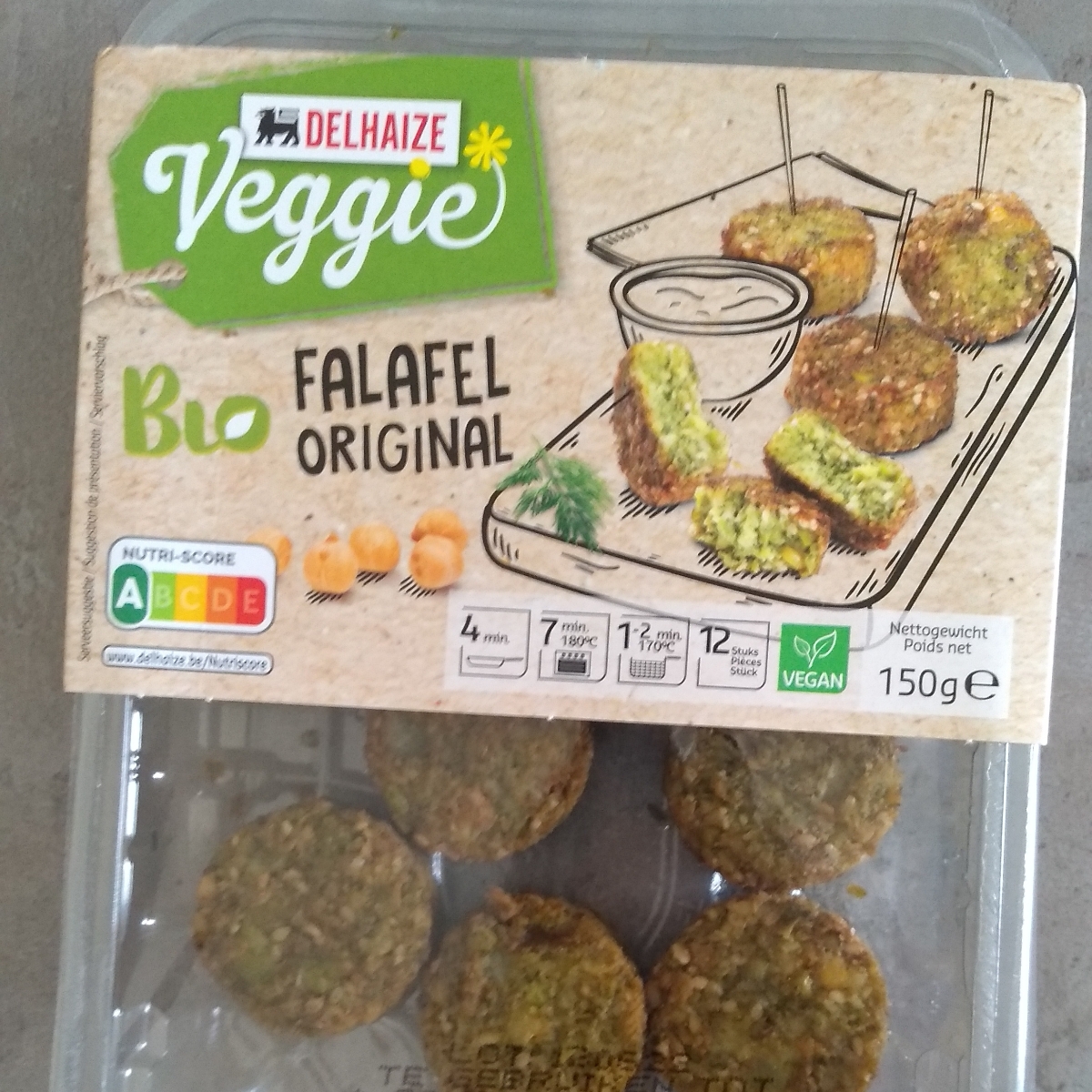 Bio Falafel Original from Delhaize veggie - Vegan Product Reviews ...