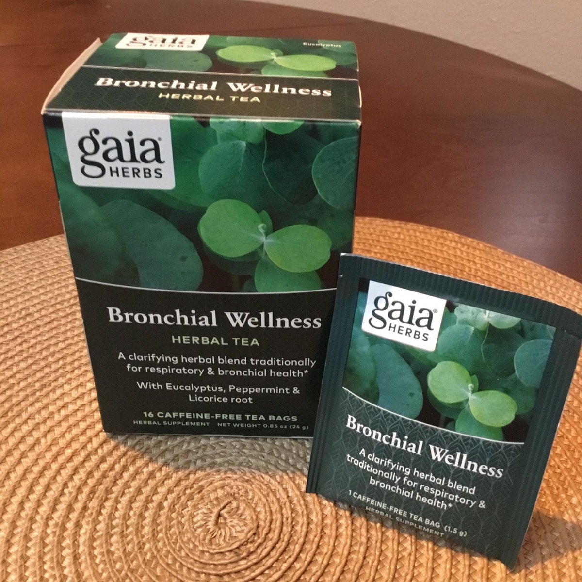 Bronchial wellness herbal tea from Gaia Herbs - Vegan Product Reviews & Ratings | abillion