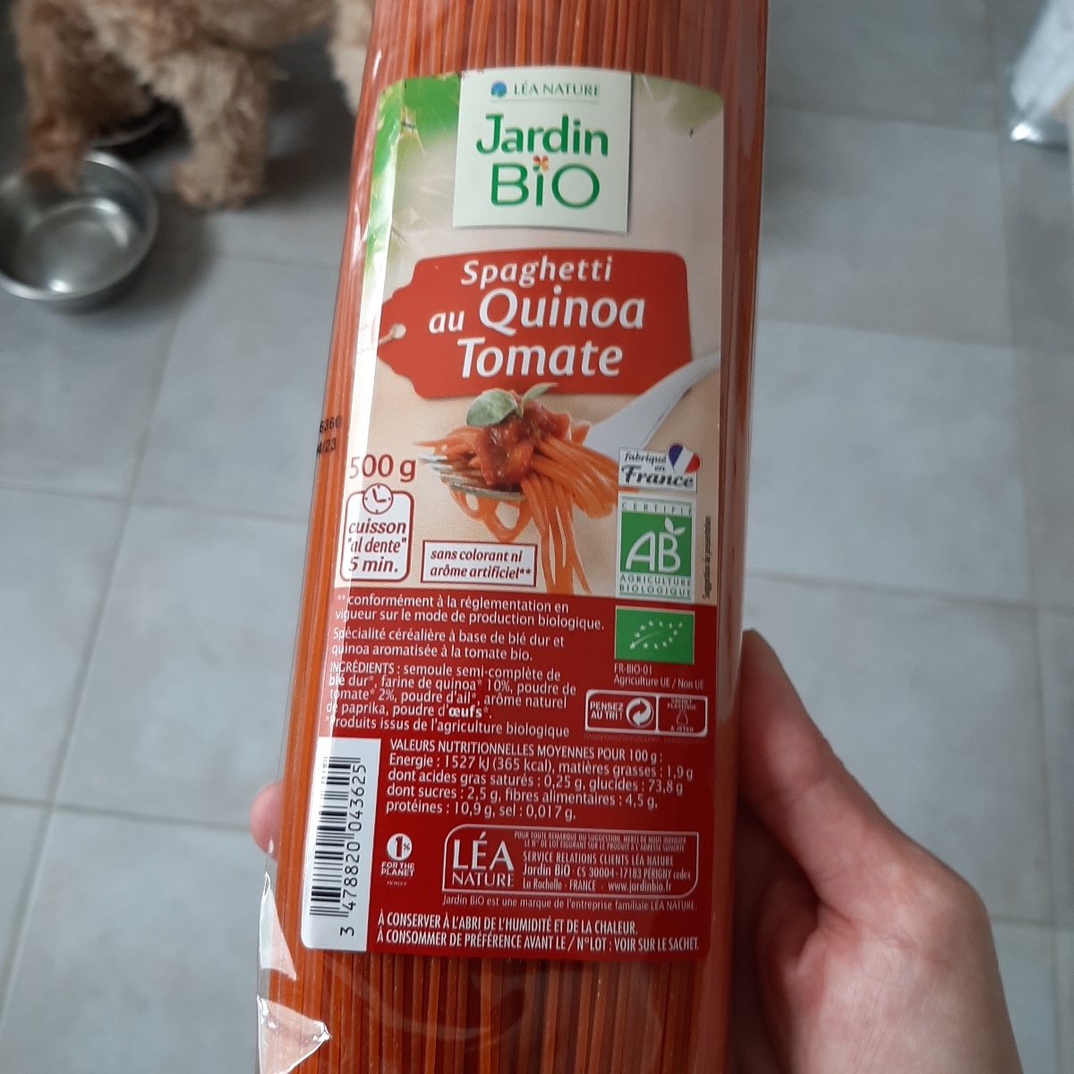 Spaghetti quinoa tomates from Léa Nature - Vegan Product Reviews ...