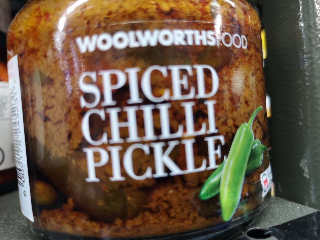Spicy Chilli Pickle from Woolworths Food - Vegan Product Reviews ...