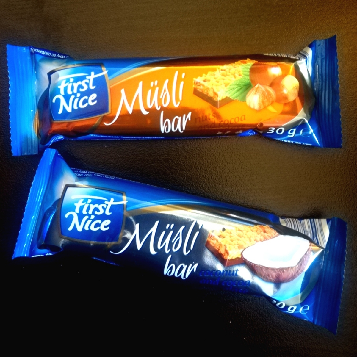 Musli bar from First nice - Vegan Product Reviews & Ratings | abillion