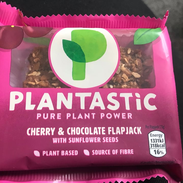 Plantastic Cherry And Chocolate Flapjack Review | abillion