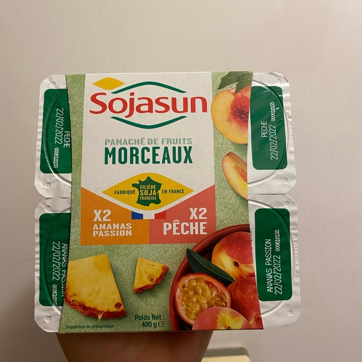 Sojasun Morceaux de Fruits Peche Review | abillion