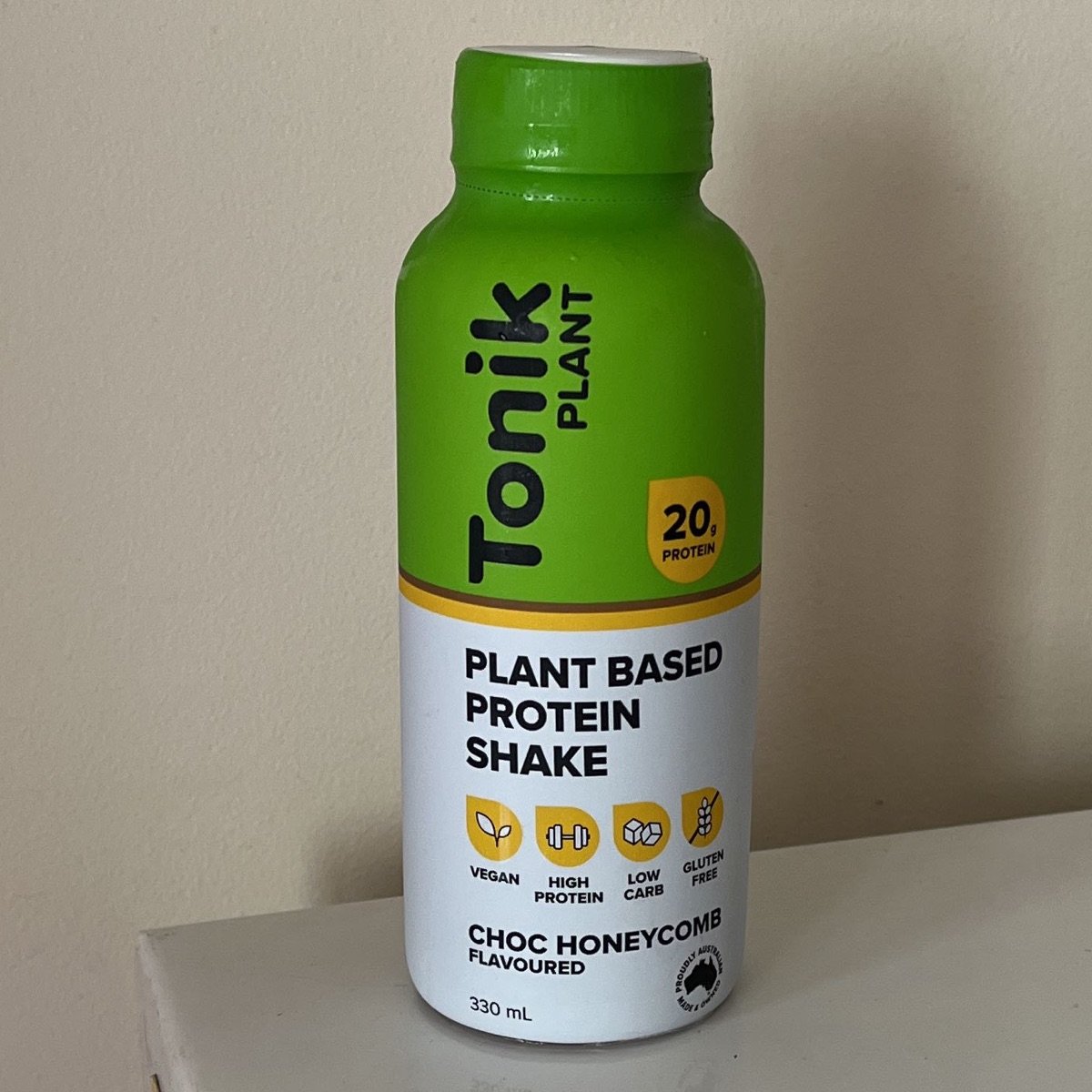 Plant Based Protein Shake (Choc Honeycomb Flavoured) from Tonik ...