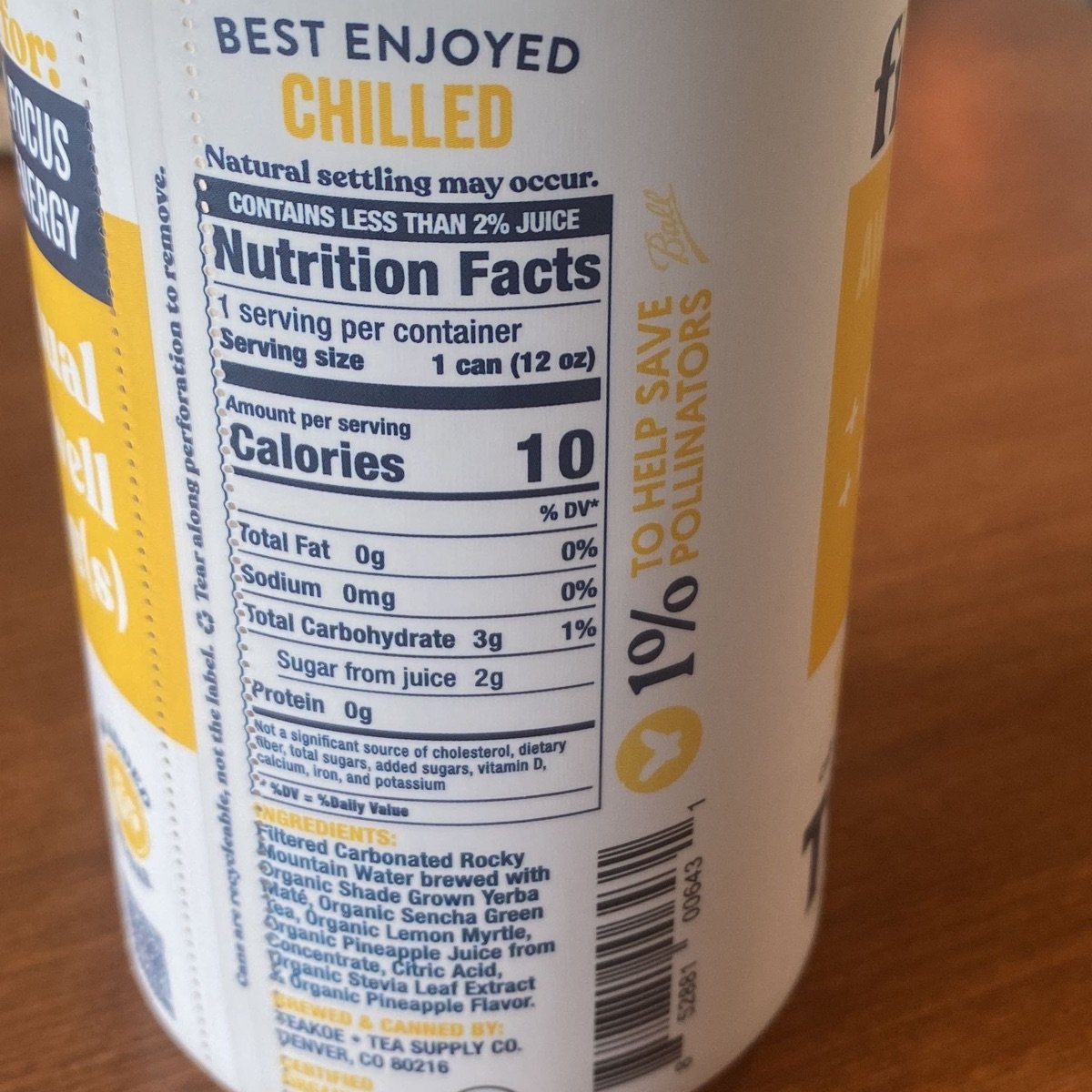 Awakening Fizzy Tea from Teakoe - Vegan Product Reviews & Ratings ...