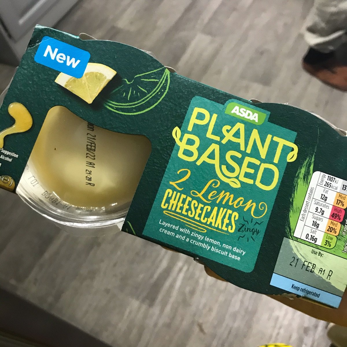 Lemon Cheesecake from Asda Plant Based - Vegan Product Reviews ...