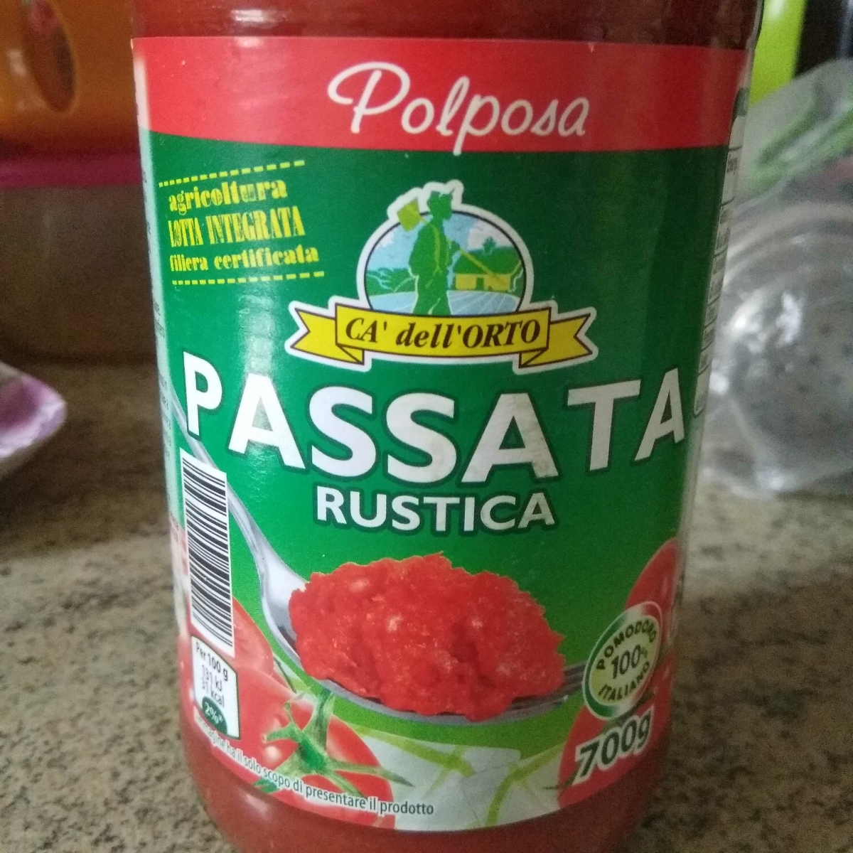 Passata rustica polposa from CA' dell'ORTO - Vegan Product Reviews ...