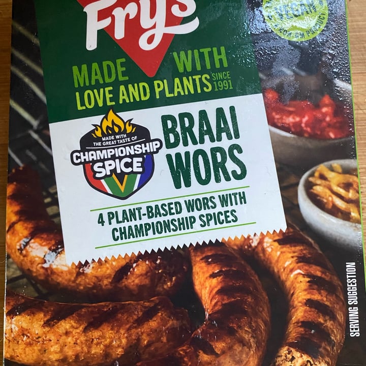 Fry's Family Food Braai Wors Review | abillion